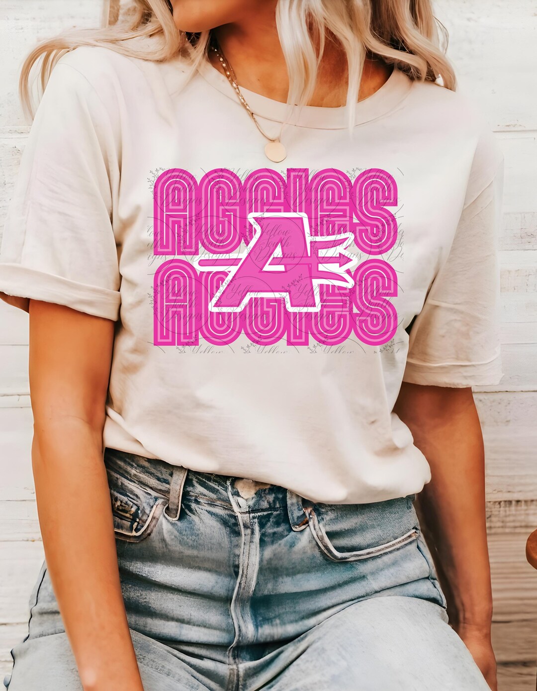 Pink Aggies Design, Aggie Cancer Awareness Design, Breast Cancer ...