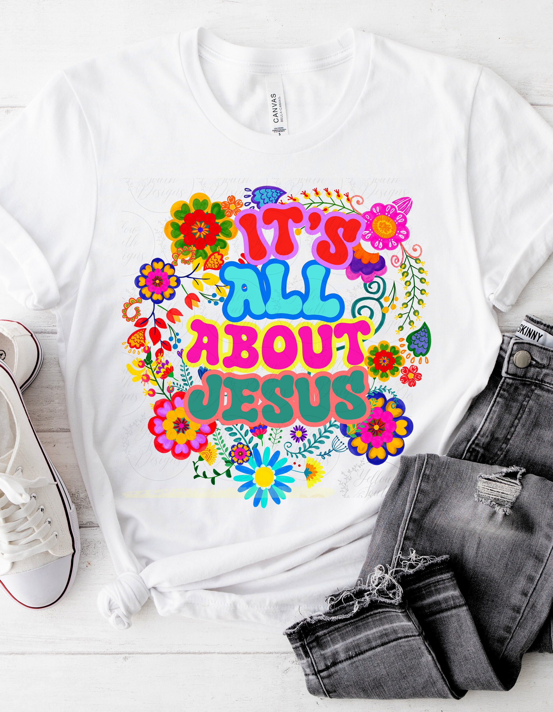 It's All About Jesus Png, Religious Sublimation Design, Christian PNG ...