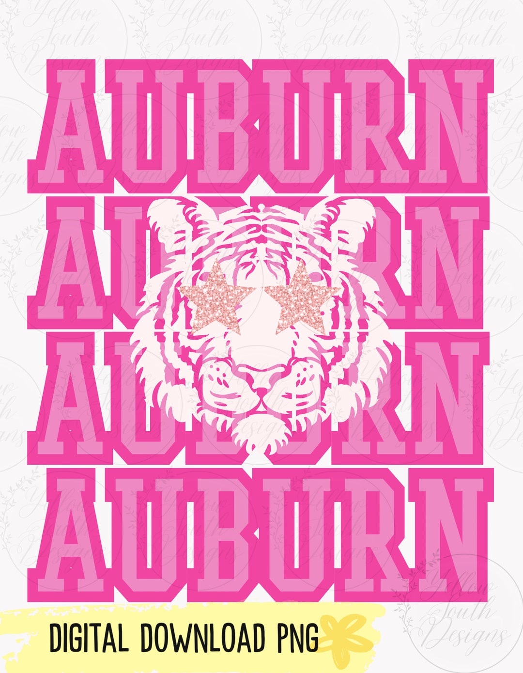 Auburn PNG, Pink Auburn PNG, Pink Auburn Design, Pink Auburn ...