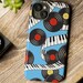 40s 50s 60s 70s 80s Vinyl Record Piano Phone Case | Phone Cover All ...
