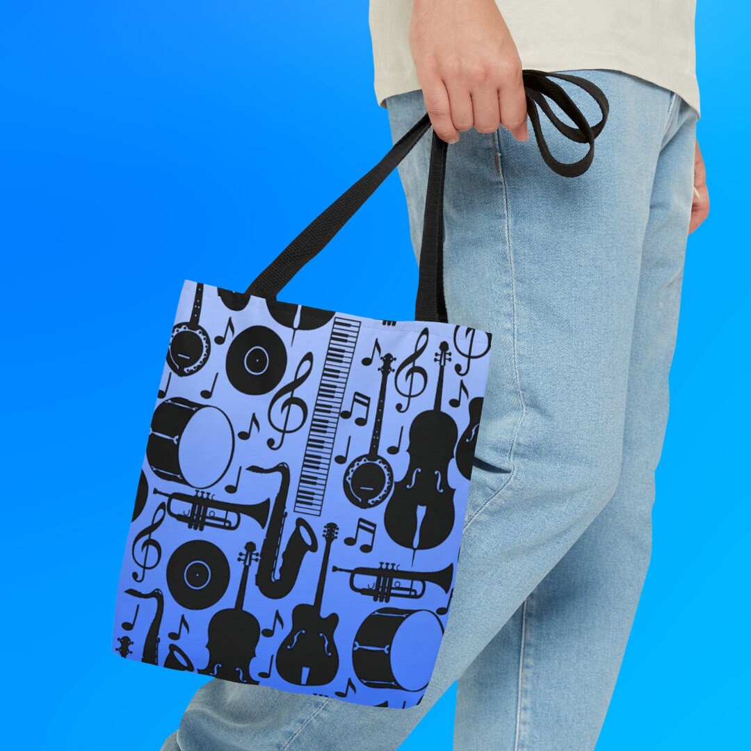 Instrumental Music Tote Bag | Music Concert Bag | Instruments Bag ...