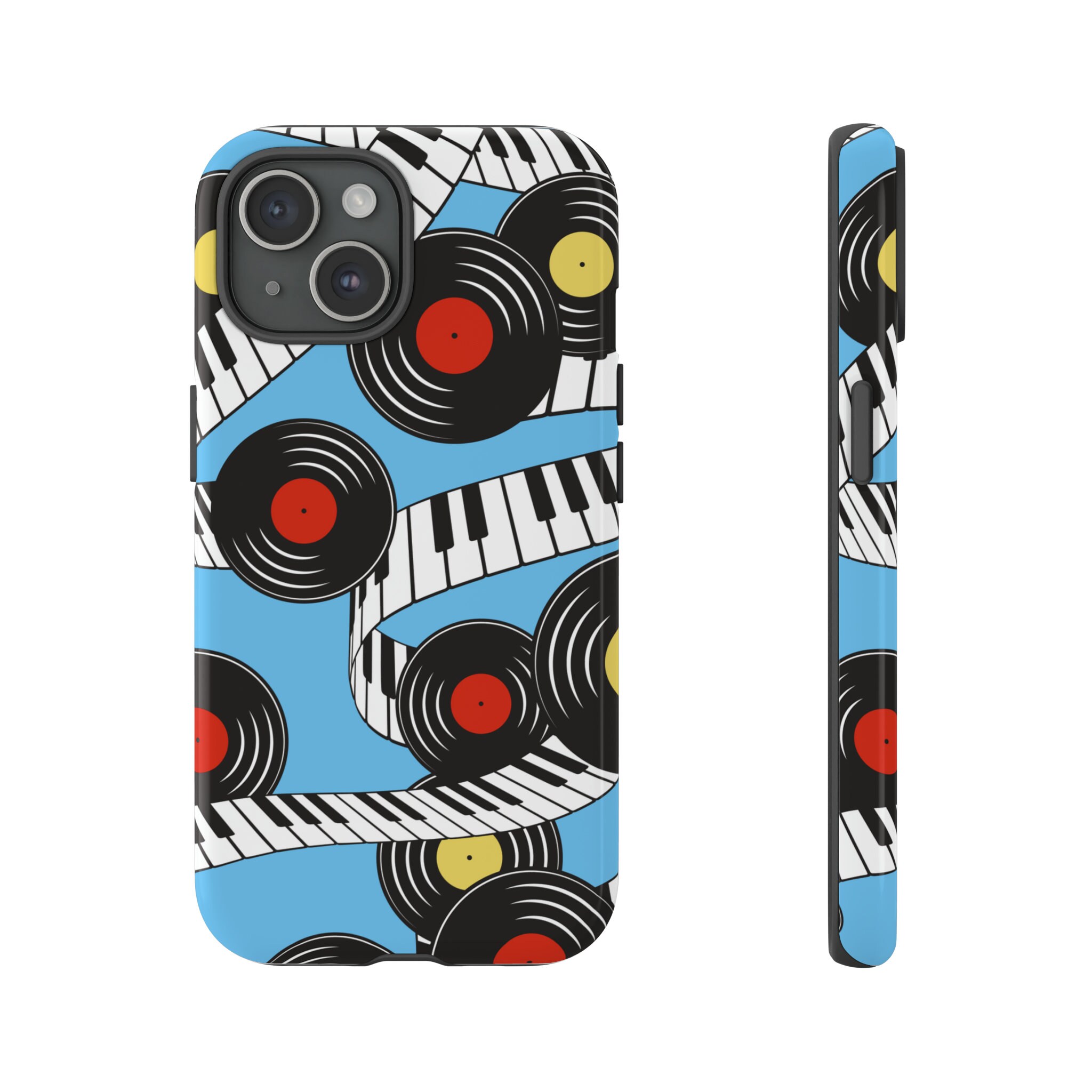 40s 50s 60s 70s 80s Vinyl Record Piano Phone Case | Phone Cover All ...