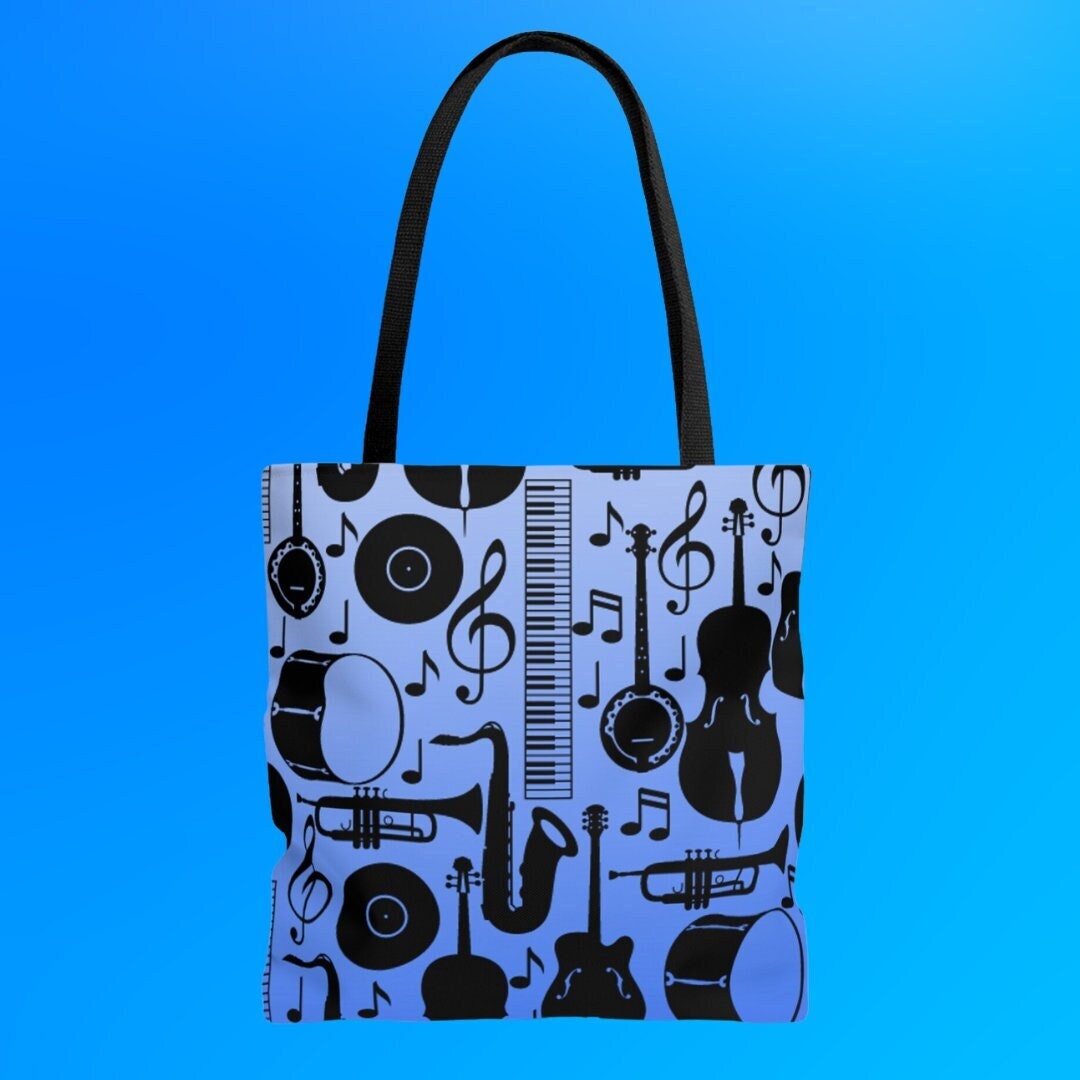 Instrumental Music Tote Bag | Music Concert Bag | Instruments Bag ...