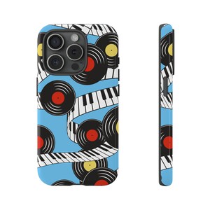 40s 50s 60s 70s 80s Vinyl Record Piano Phone Case | Phone Cover All ...