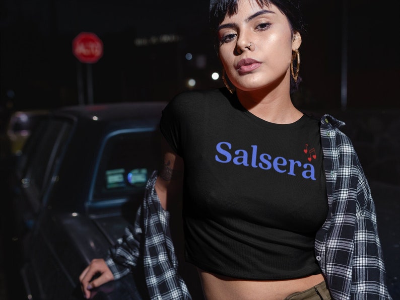 Salsa Dance Shirts | Salsa Dance Crop Top | Latin Dancing | Salsa ...