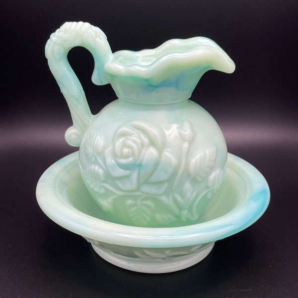 Pitcher and Bowl Set - Etsy