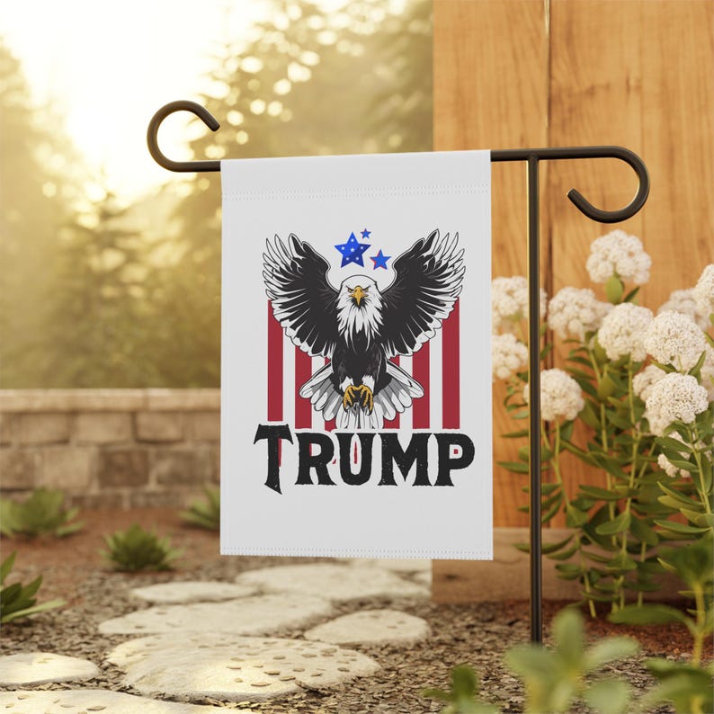 Donald Trump 2024 Election Garden/house Banner, Pro Trump Political ...