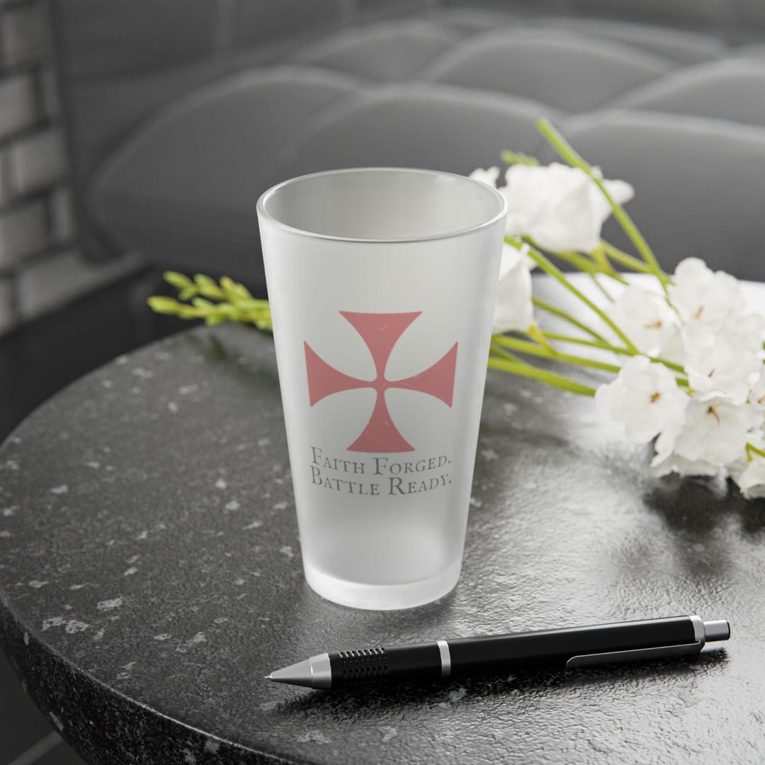 Faith Forged Battle Ready Christian Crusader Cup | Knights Templar ...