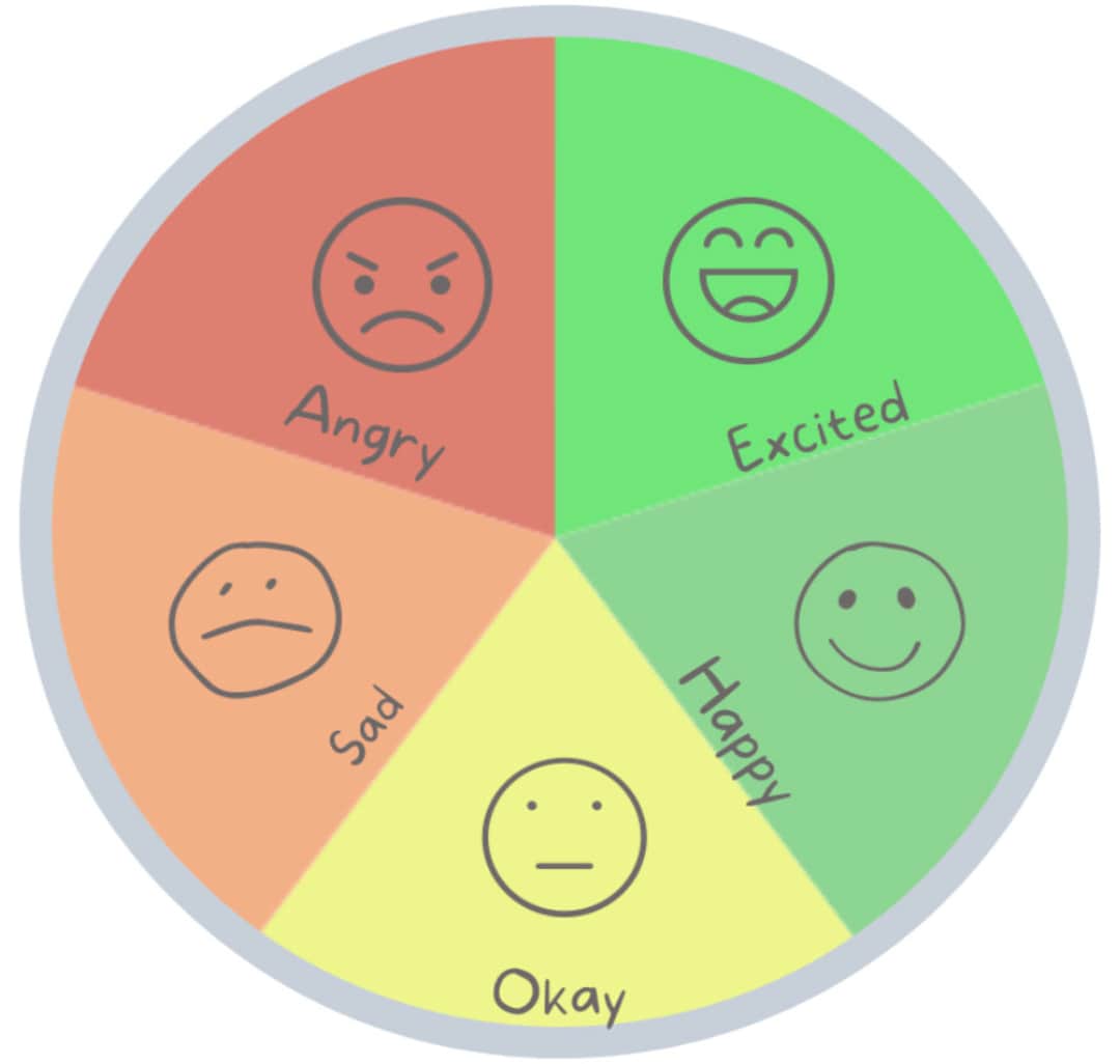 Emotions Visual Aid Chart - Etsy