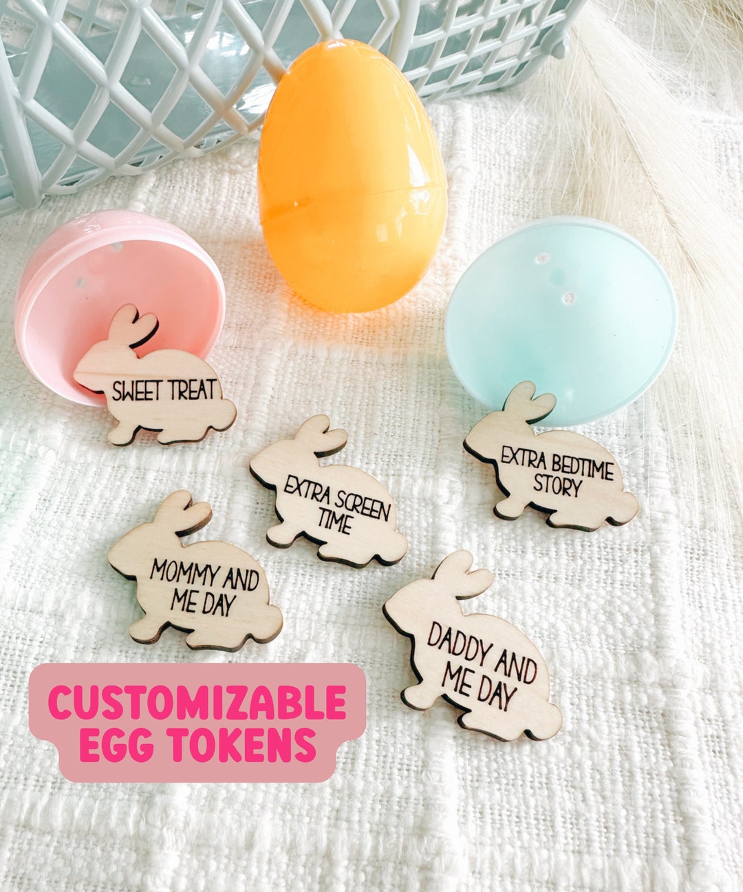 Easter Egg Reward Tokens Easter Egg Hunt Easter Egg Tokens Easter Egg ...