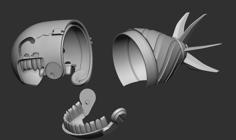 Bomb Devil Reze Helmet - Files for 3D Printing - Etsy