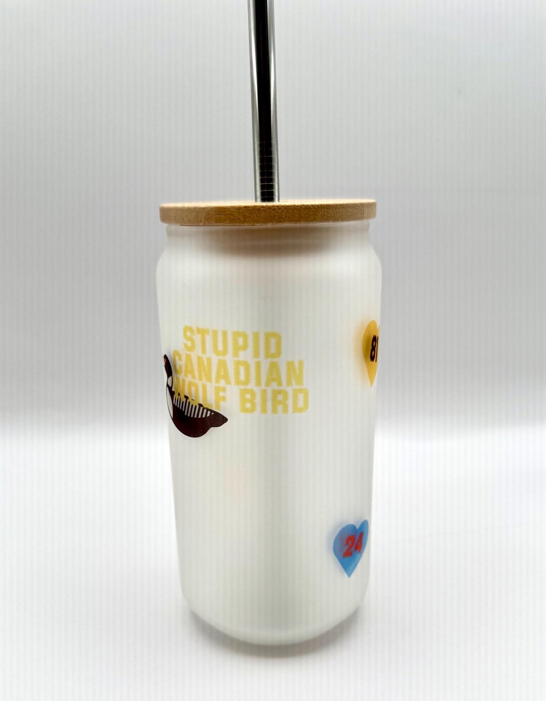 Heated Rivalry Themed Glass Cup - Etsy