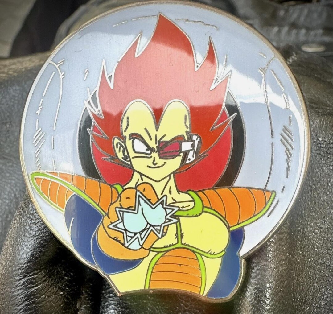 DBZ Vegeta Arlia Enamel Pin Badge Figure Limited Edition - Etsy