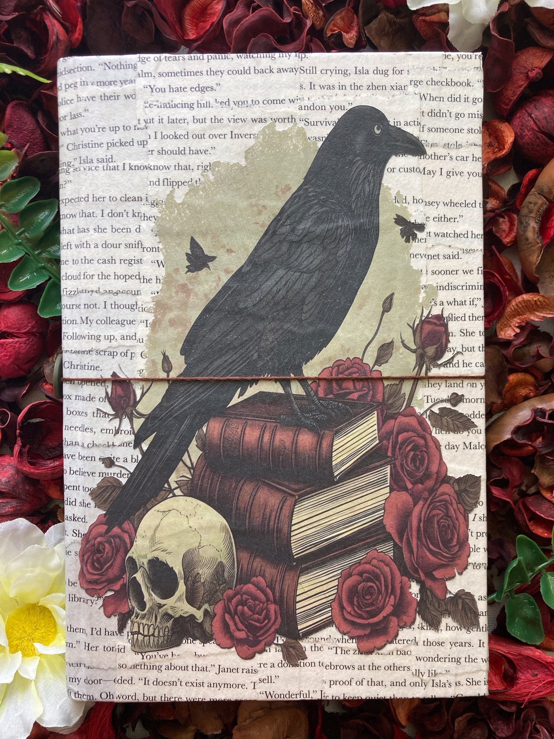 Crow Bird Journal Junk Journal/mystery Box Handmade Journals Box Bundle ...