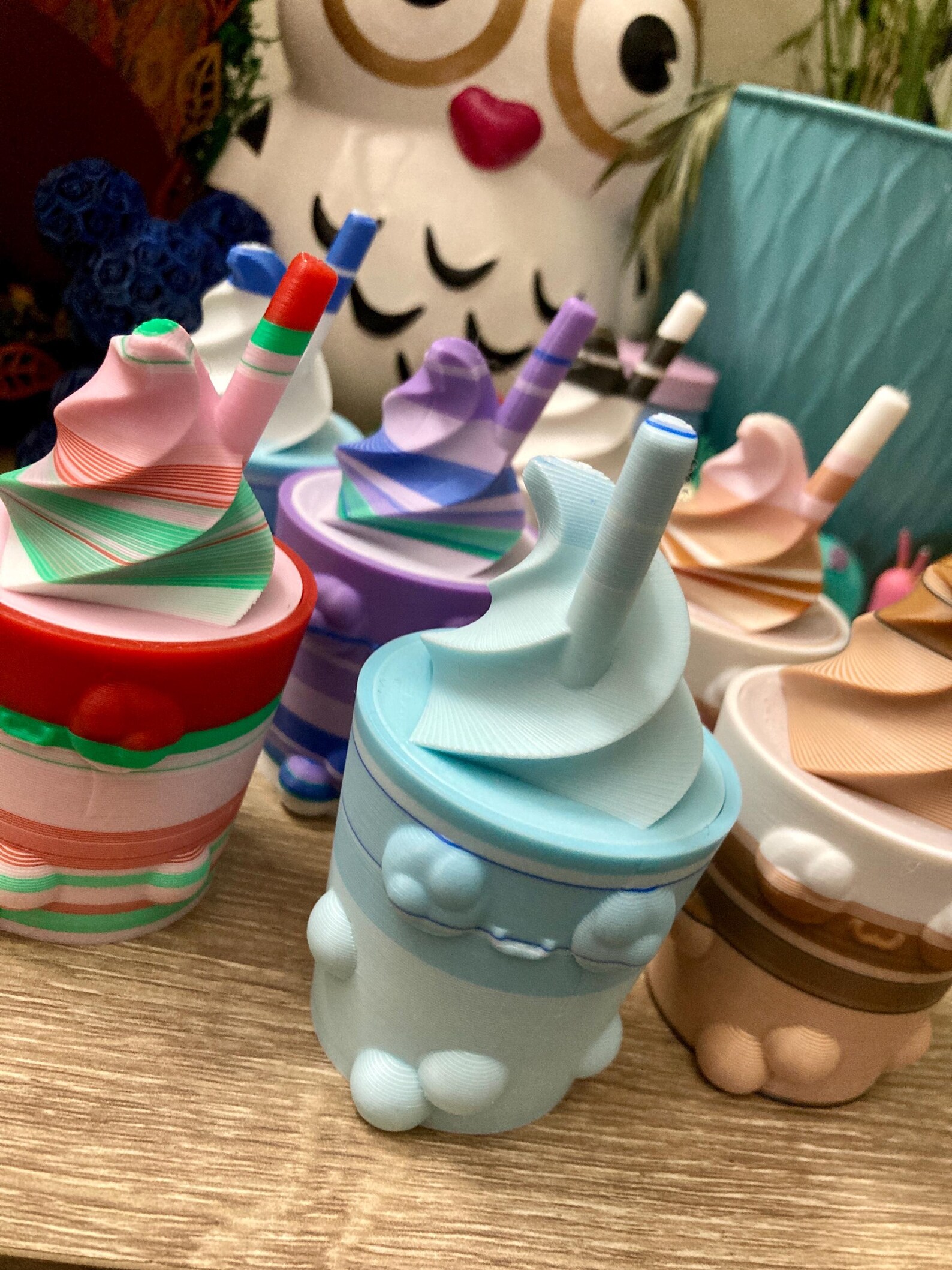 Mystery Boba Buddy Blind Box 3D Printed Boba Container Cute Desk Pet ...