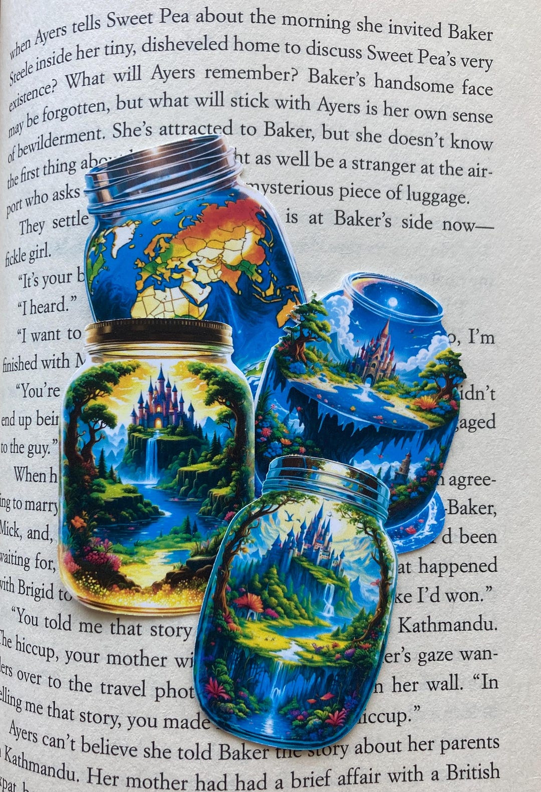 Fantasy Jar Sticker Pack Cute Sticker Pack, Sticker Bundle, Junk ...