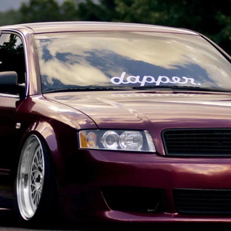 Dapper. Sticker Vinyl Decal Sticker Sticker for Windsheild - Etsy