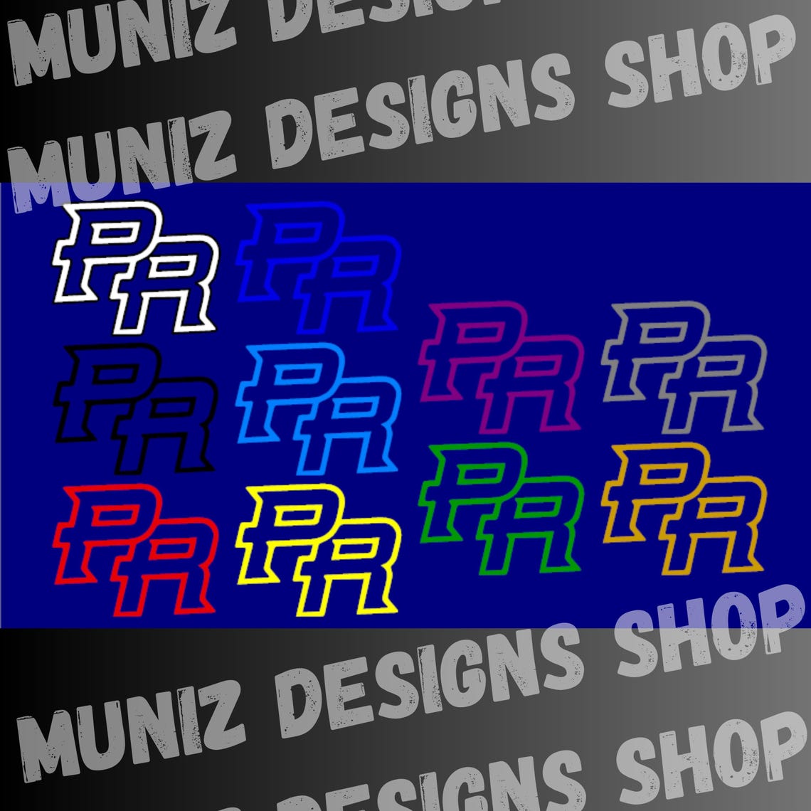 Puerto Rico WBC PR Sticker, Vinyl Decal Sticker, Sticker for Windsheild ...