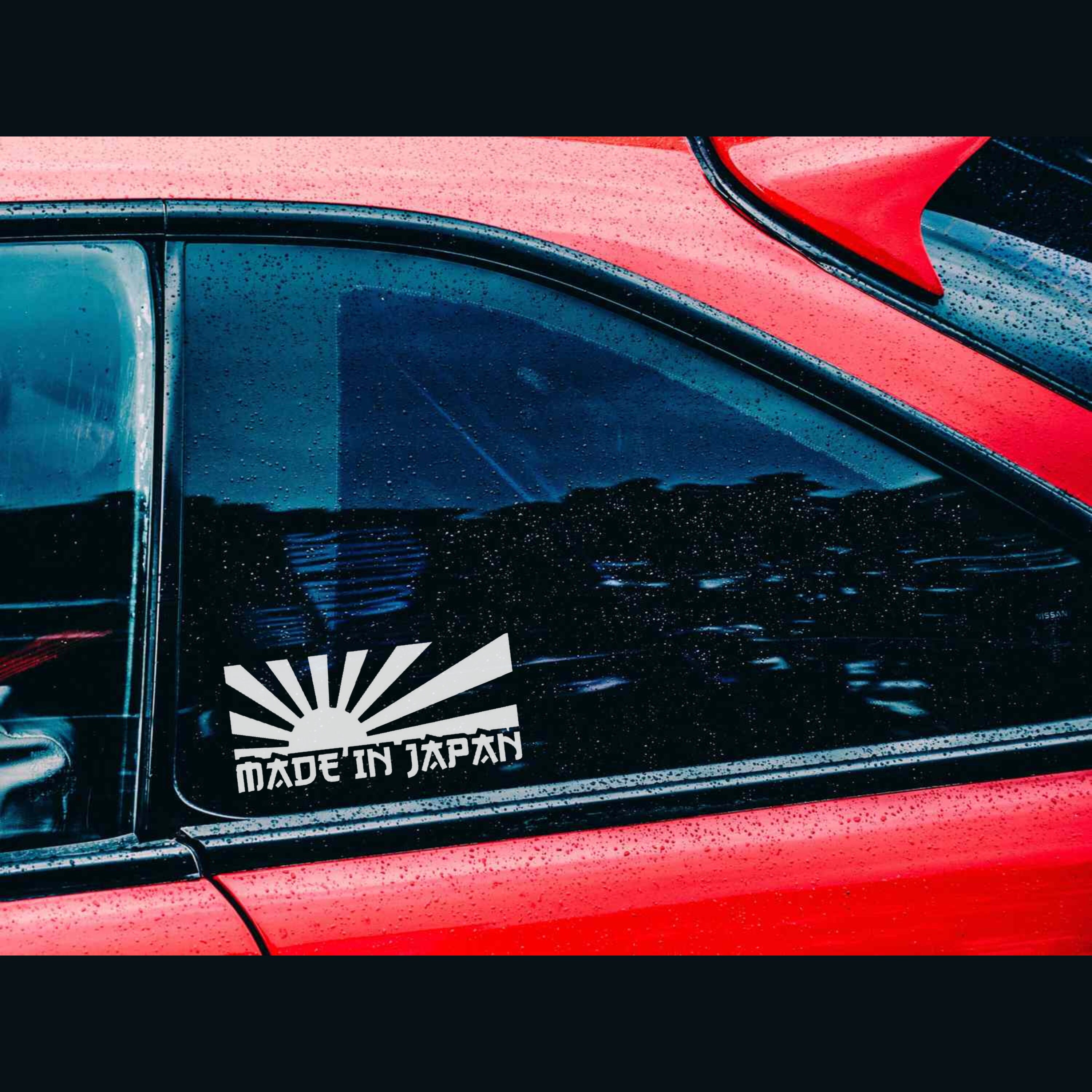 MADE IN JAPAN Sticker, Vinyl Decal Sticker, Sticker for Car Windows ...