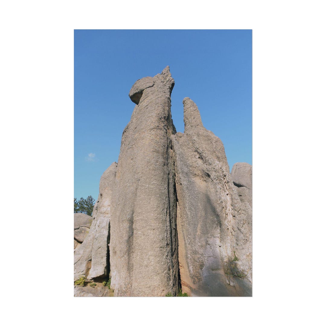Needles Highway Granite Pillar, Black Hills South Dakota Landscape ...