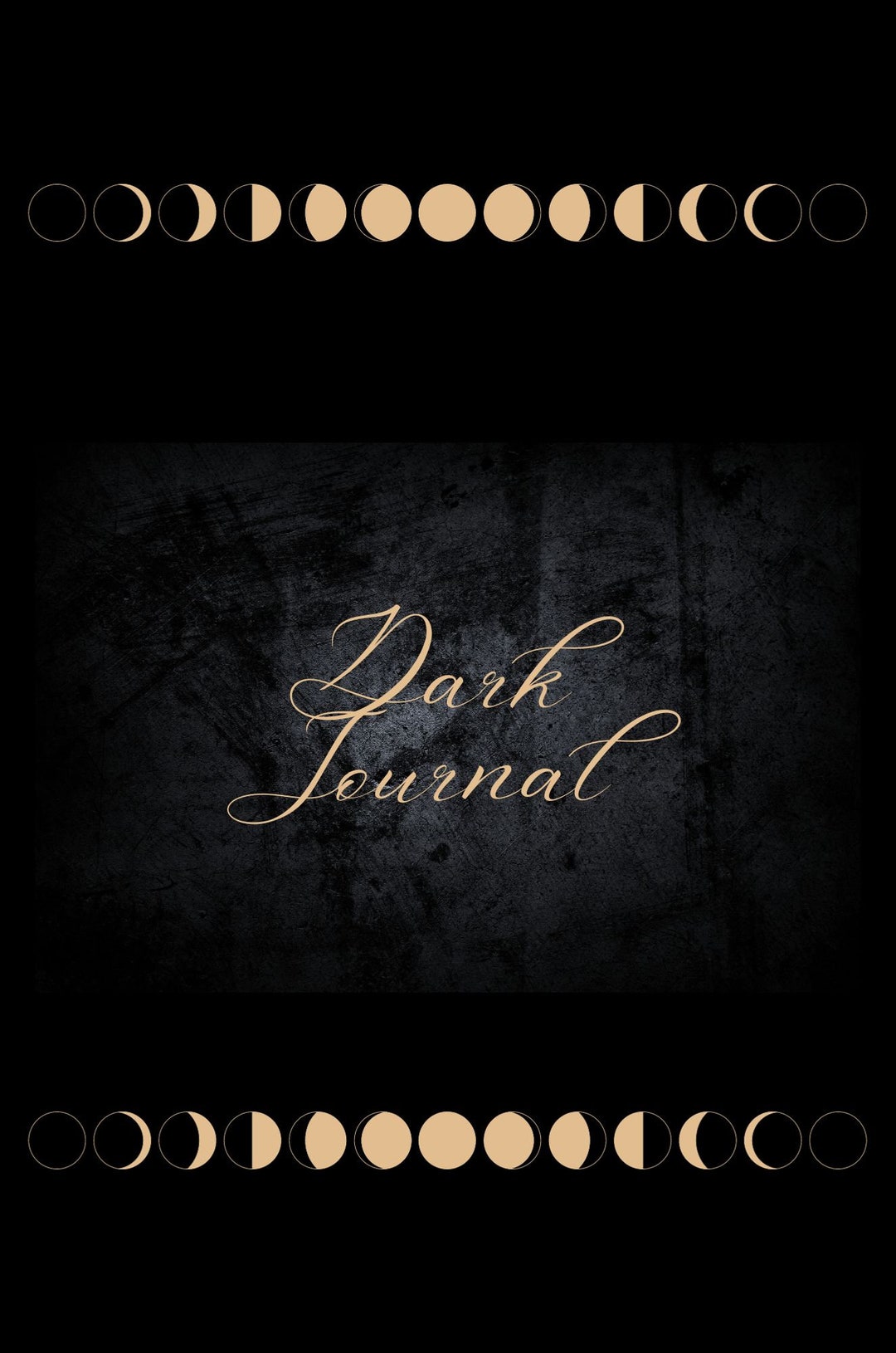 Dark Journal Printable - Etsy