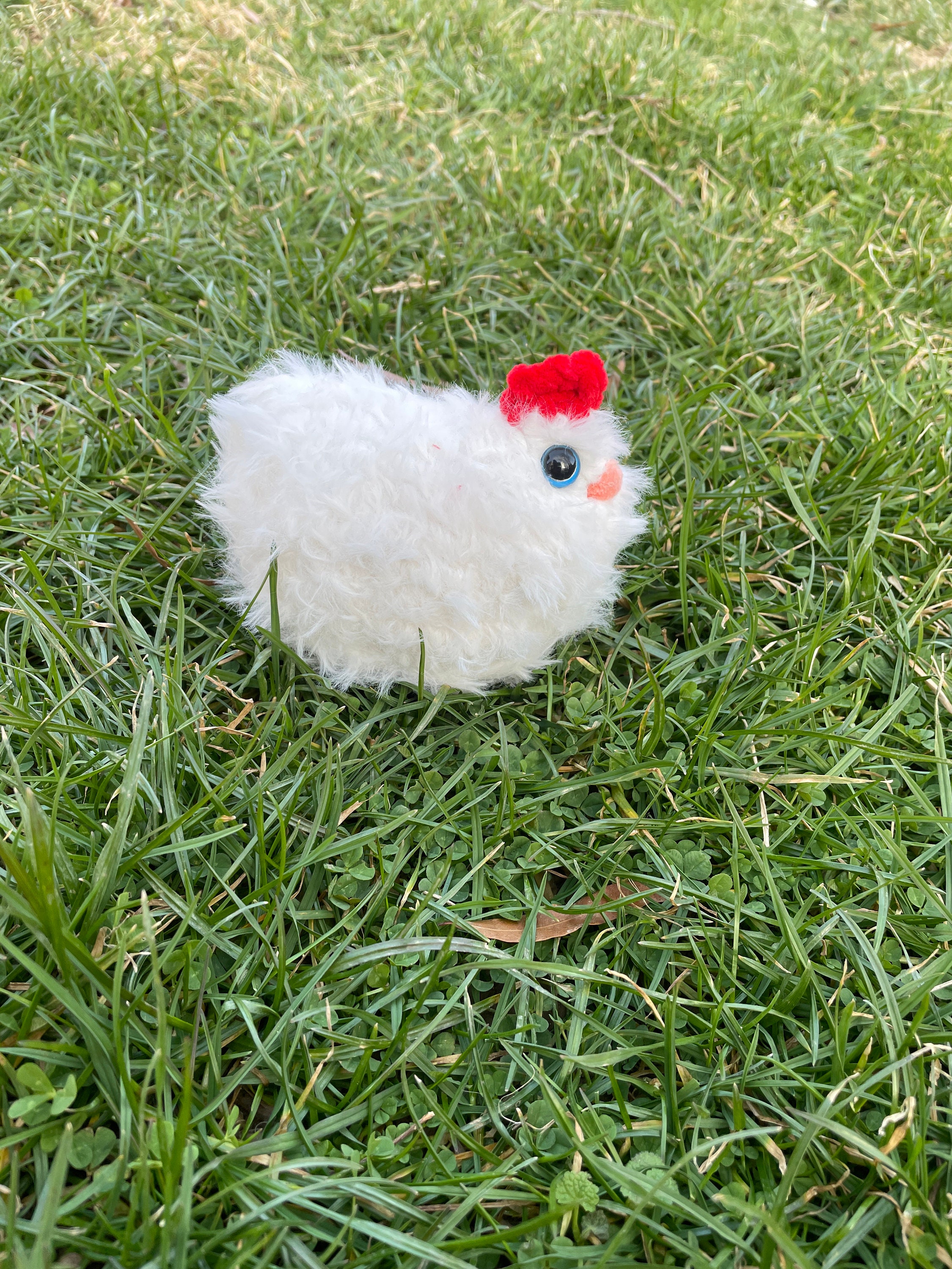 Fuzzy Chicken Plushie, Fluffy Chicken, Easter Chicken, Chicken ...