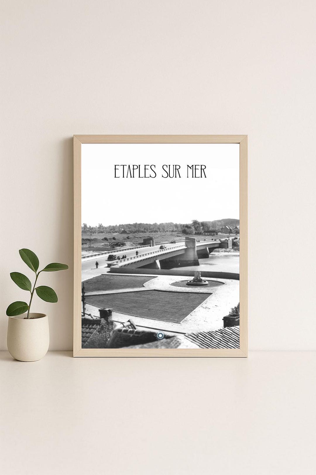 Etaples-sur-mer Retro Market Poster - Etsy