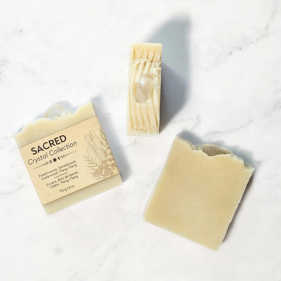Crystal Soap Collection | Sacred | Natural Soap | Intention ...