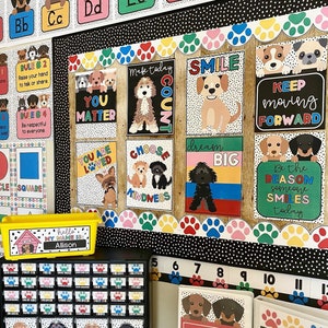Dog Classroom Decor - Etsy