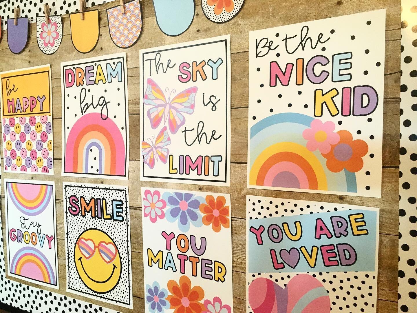 Retro Classroom Decor Collection - Etsy