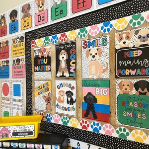 Dog Classroom Decor - Etsy