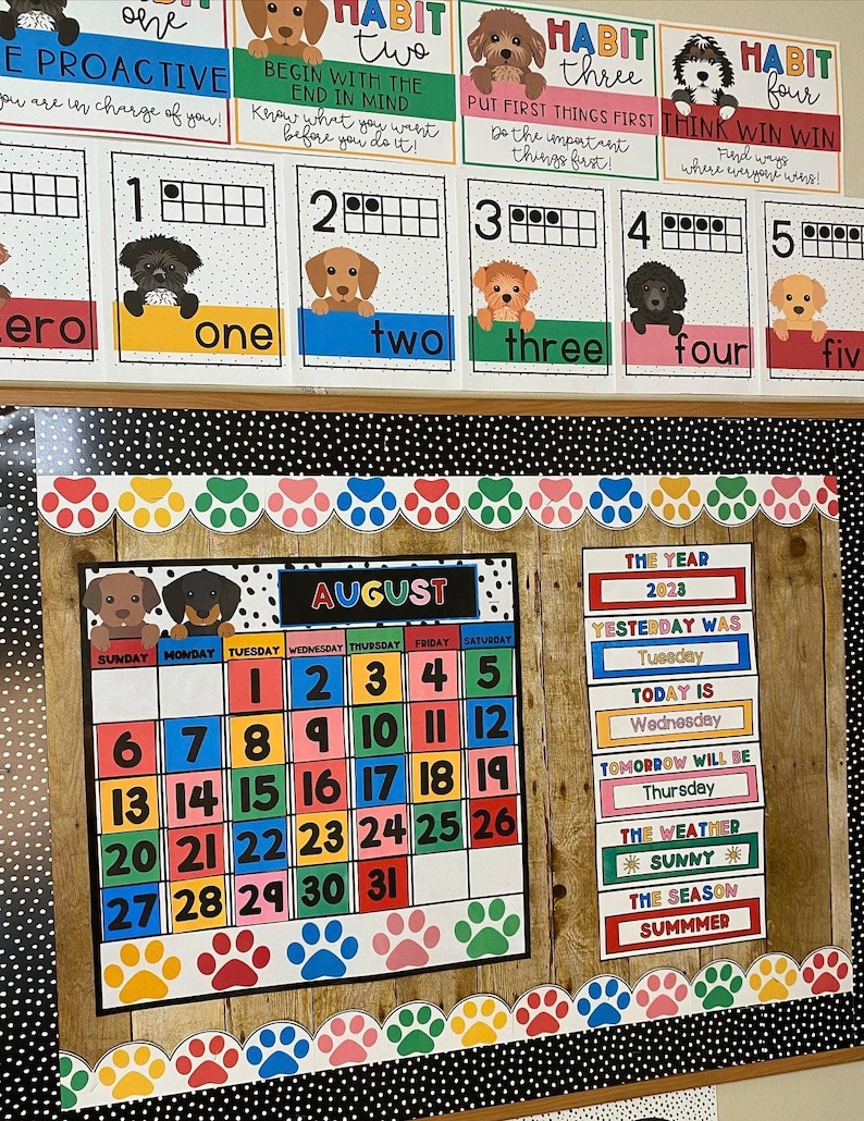 Dog Classroom Decor - Etsy