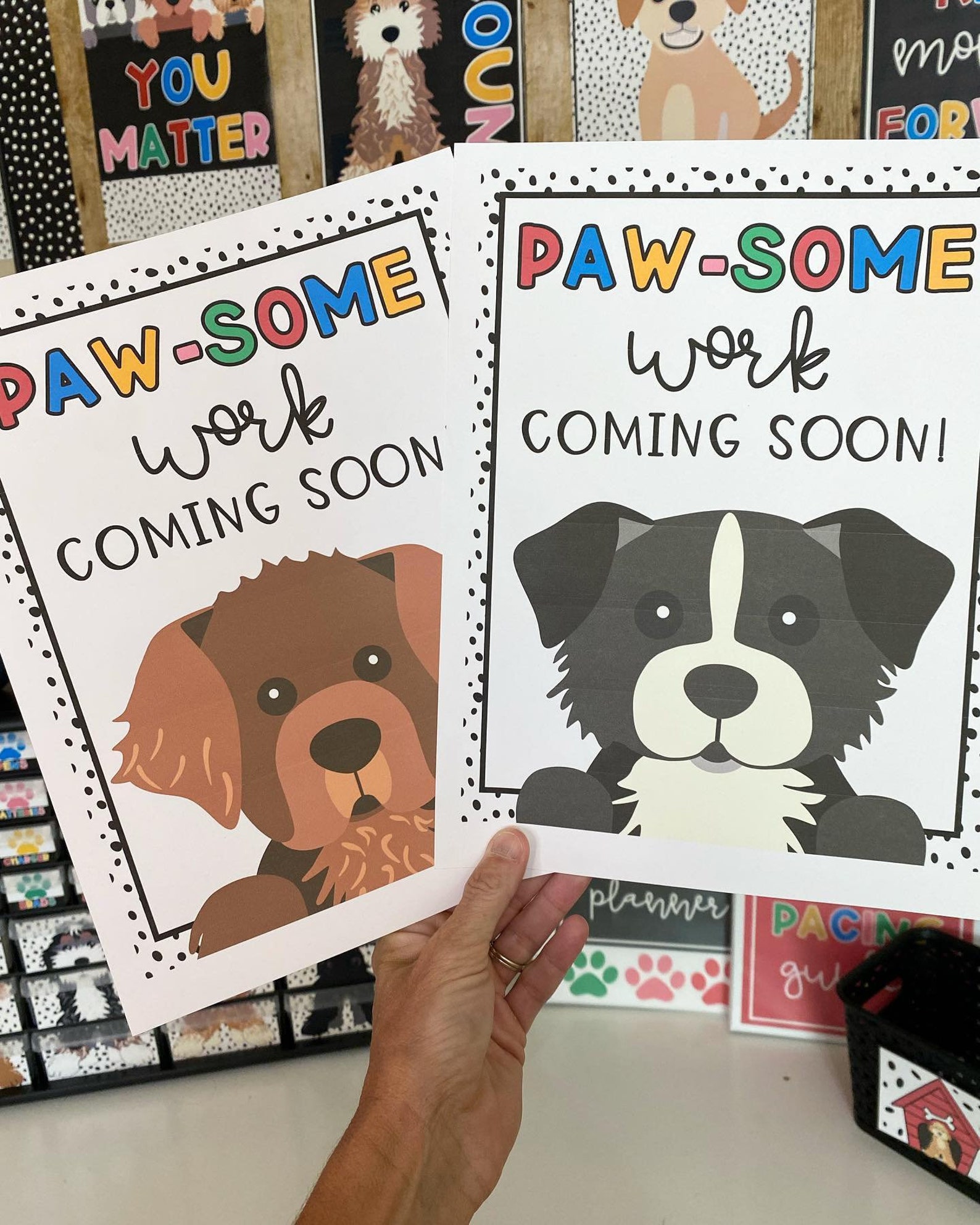 Dog Classroom Decor - Etsy