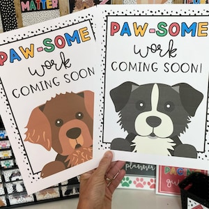 Dog Classroom Decor - Etsy