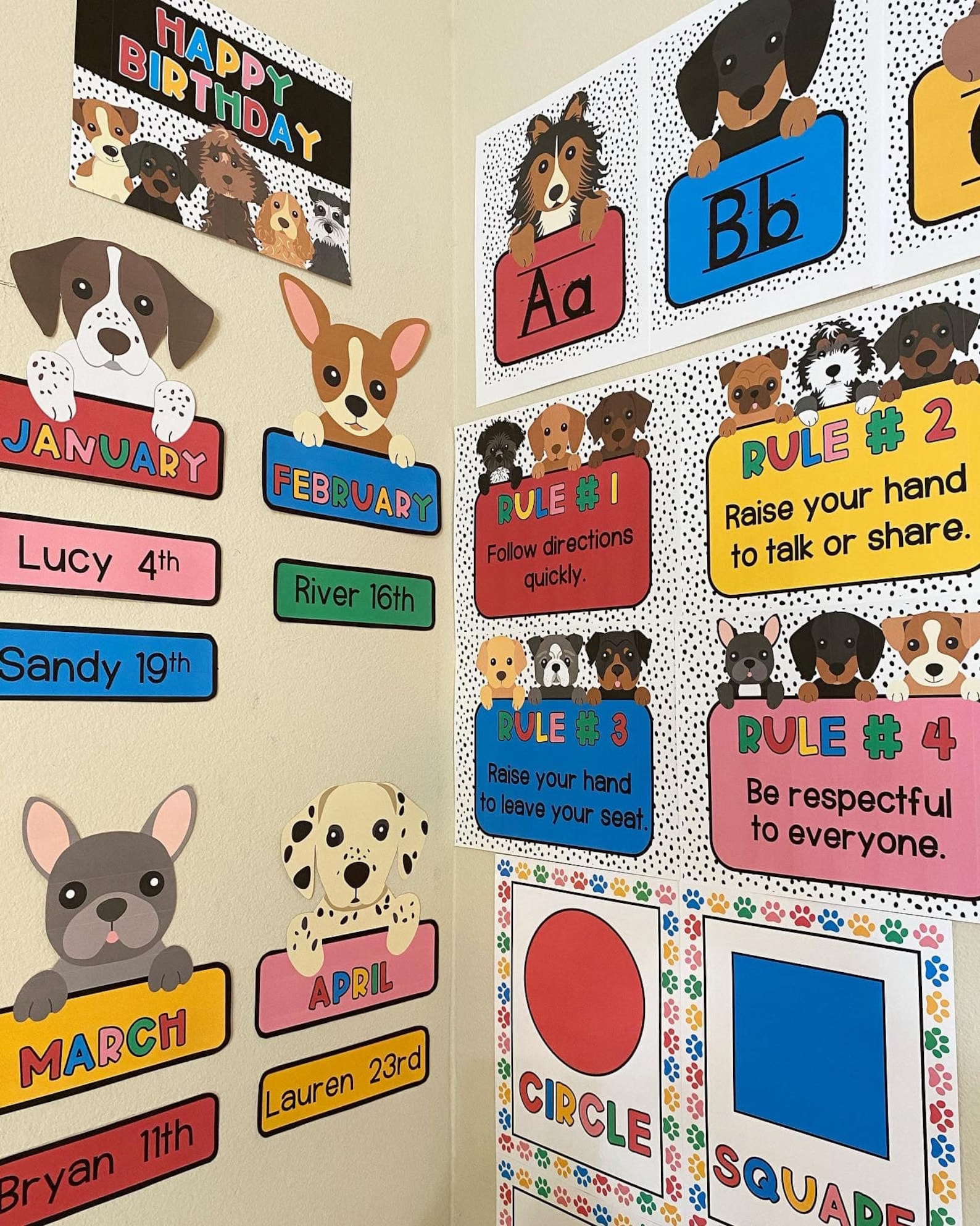 Dog Classroom Decor - Etsy