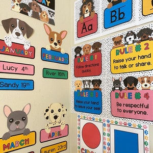Dog Classroom Decor - Etsy