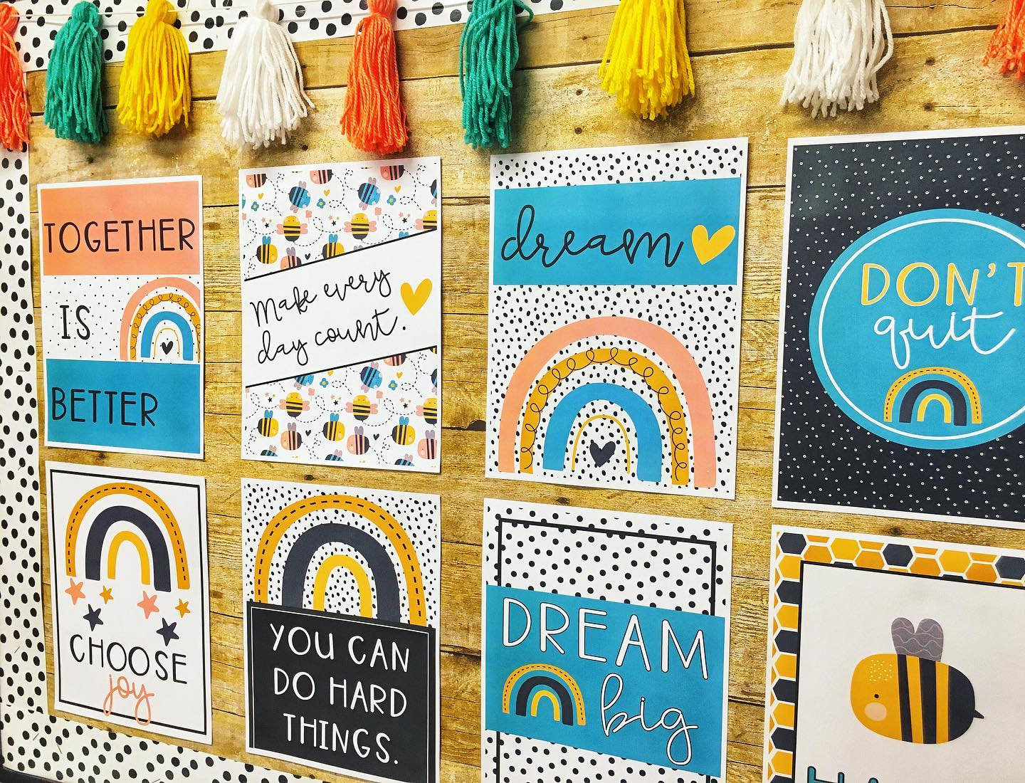 Bee Classroom Decor Collection - Etsy