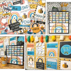 Bee Classroom Decor Collection - Etsy