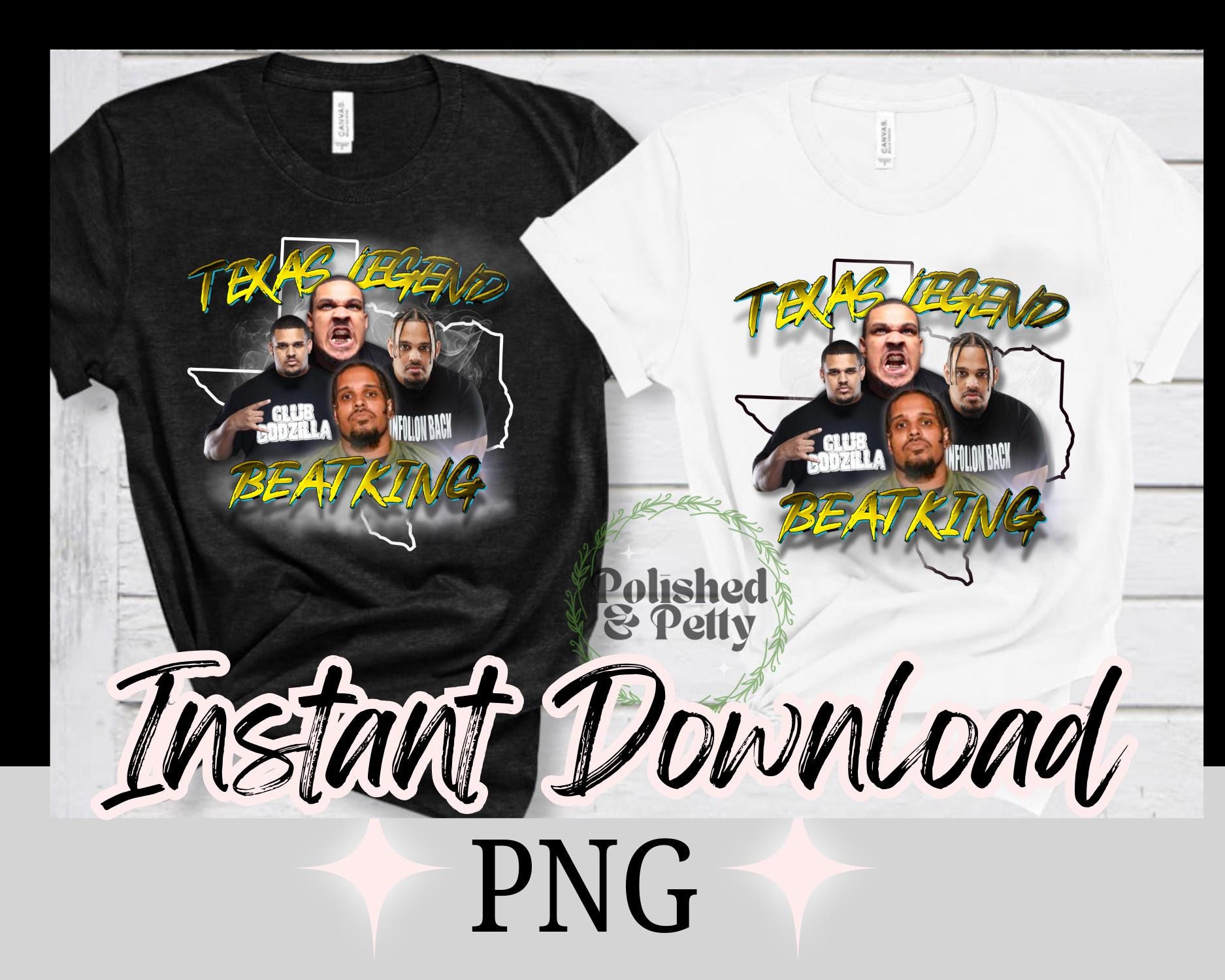 Beatking Club Godzilla RIP Texas Legend Png Sublimation File - Etsy