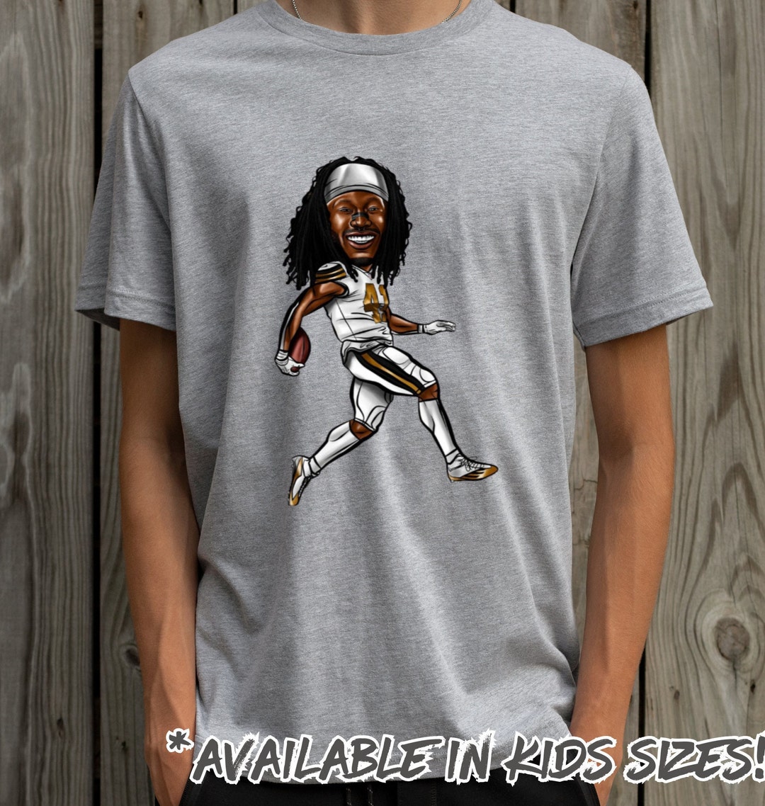 Alvin Kamara T-shirt Modern Minimal Tee New Orleans Football Unisex Shirt American Football Fan ...