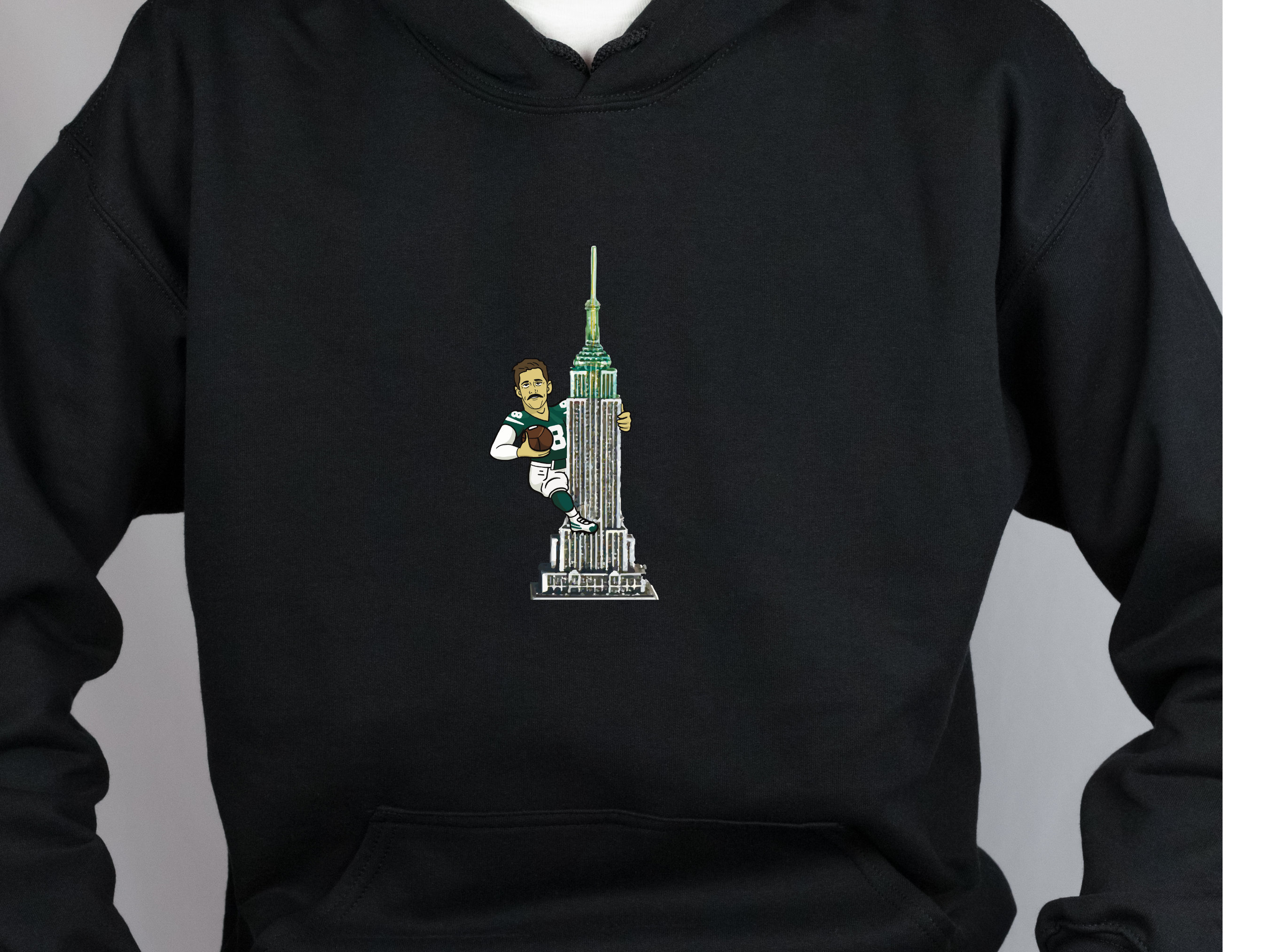 Aaron Rodgers T-shirt Casual New York Jets Kids and Adult Apparel ...