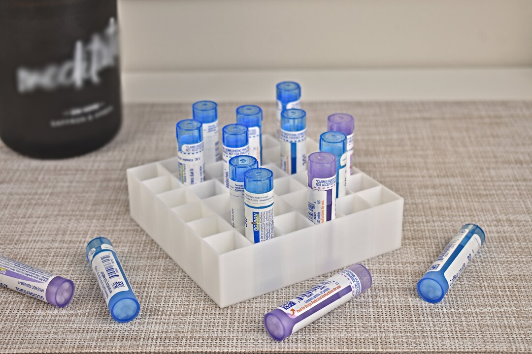 2 Dram Vials Organizer | 2 Dram | Free Shipping | Homeopathy Remedy ...