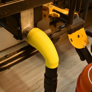 Angled Dust Port Adapter for Dewalt Table Saw and Tight Spaces, 90 ...