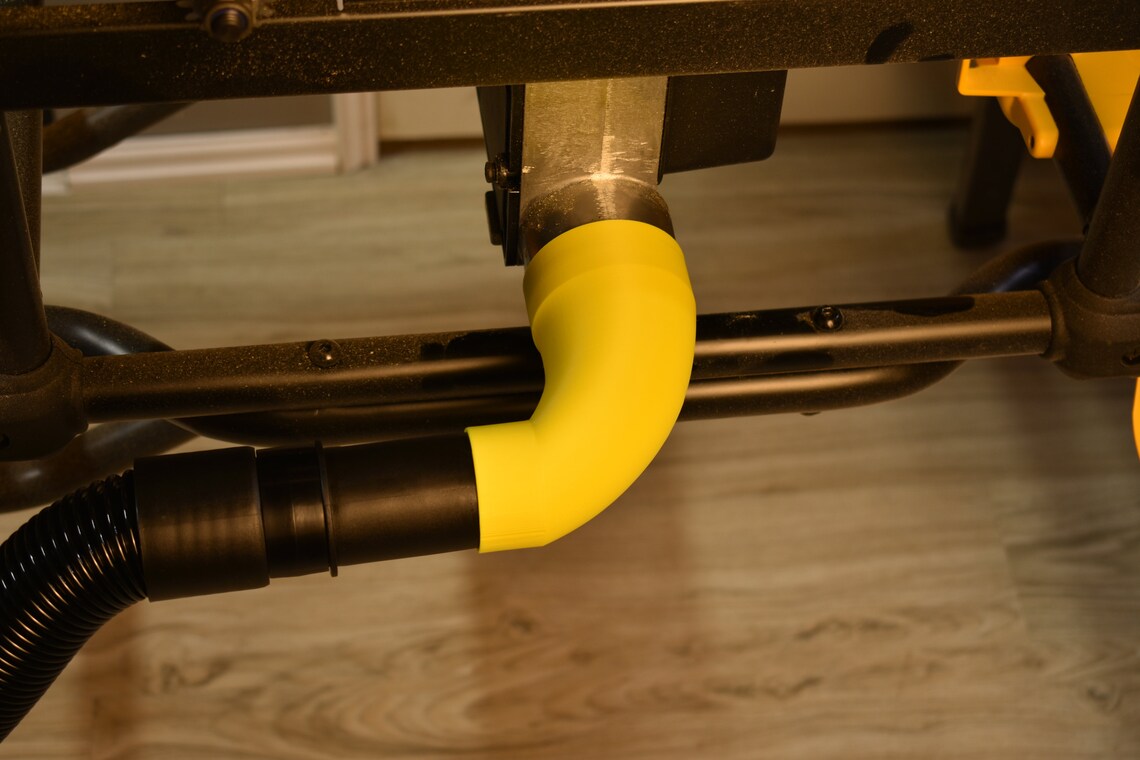 Angled Dust Port Adapter for Dewalt Table Saw, Snug Fit - Etsy