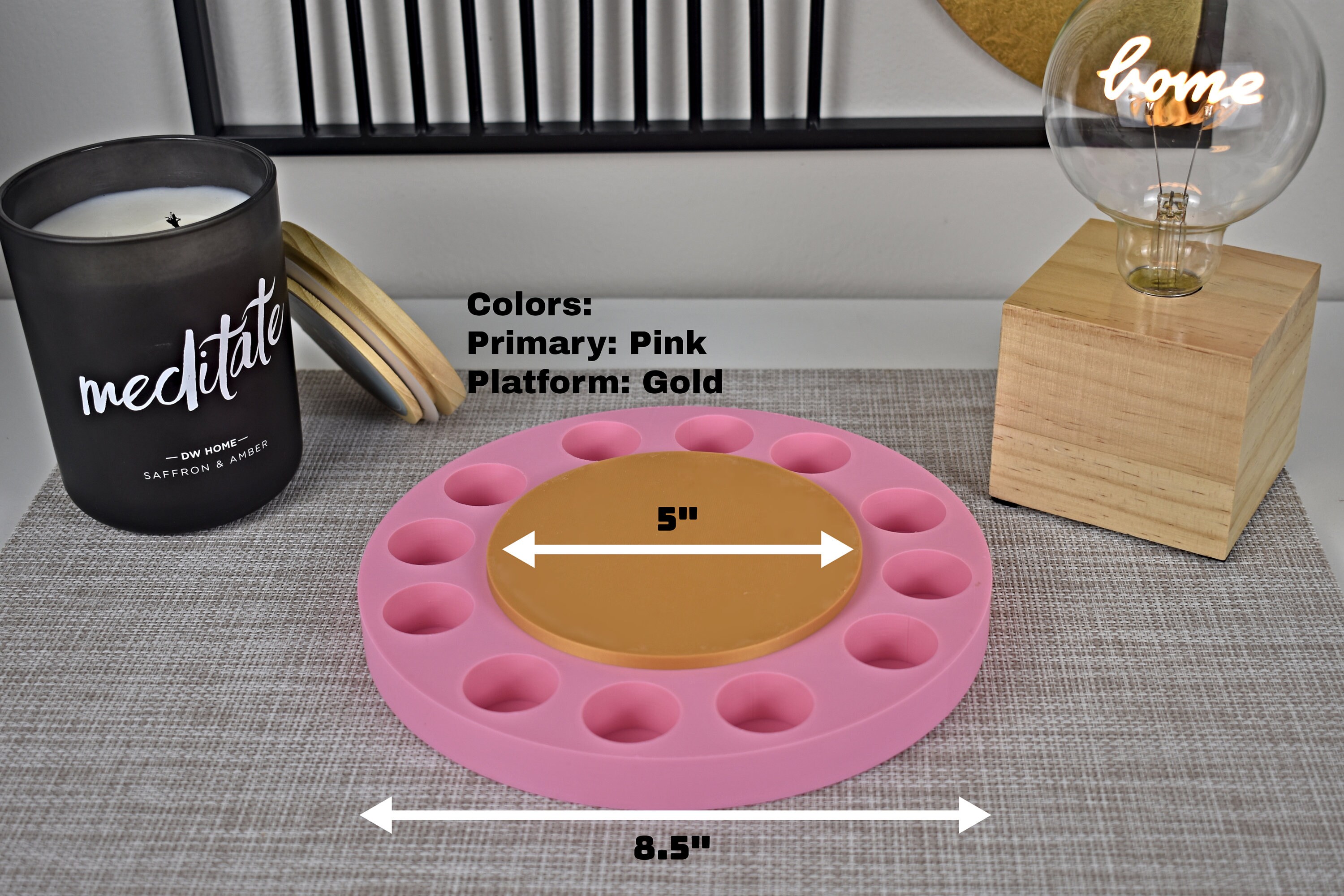 Essential Oil Diffuser Stand the Flying Disc Elevated Aromatherapy Experience 5, 10, 15ml ...