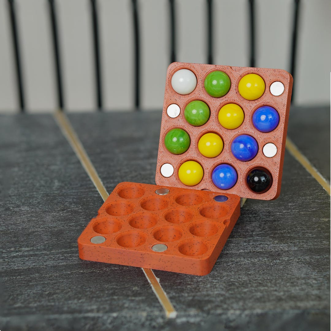 9/16" Marbles Organizer, 14mm Marbles, Variable Capacity, Strong ...