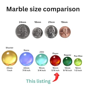 16mm Marbles Organizer, Flexible Capacity, Magnetic Case, Vibrant ...