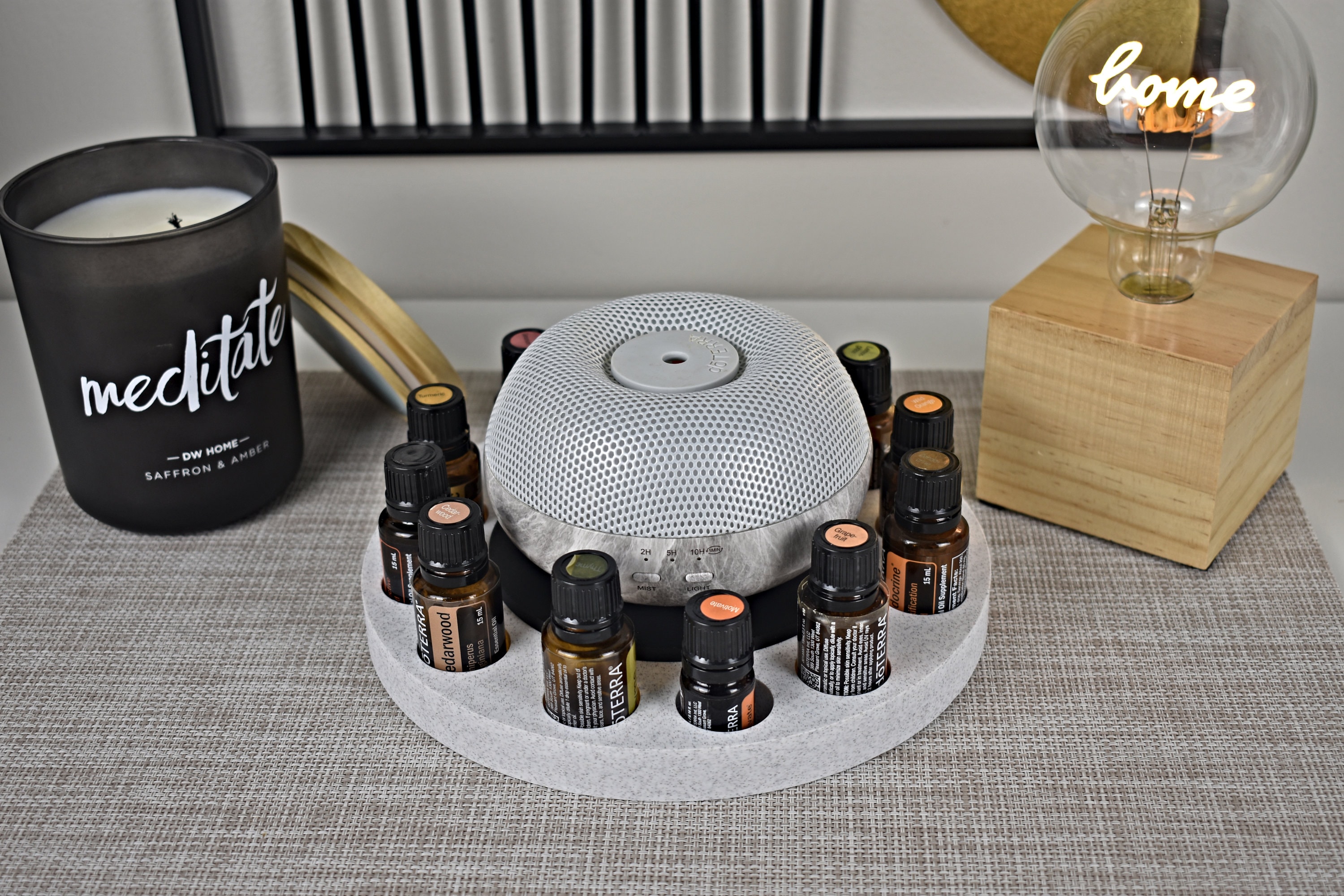 Essential Oil Diffuser Stand the Flying Disc Elevated Aromatherapy ...