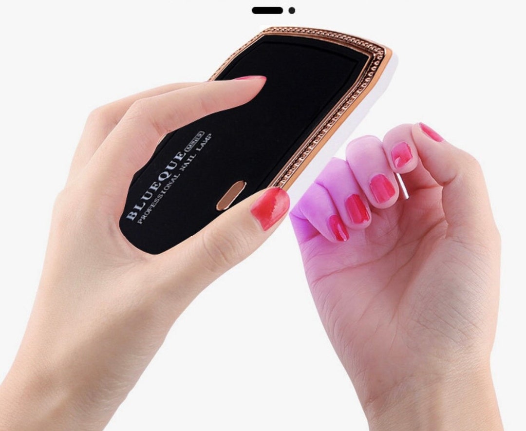 Gel Nail Lamp UV Light LED Polish Dryer USB Charger Mini Nail 36W 12 ...