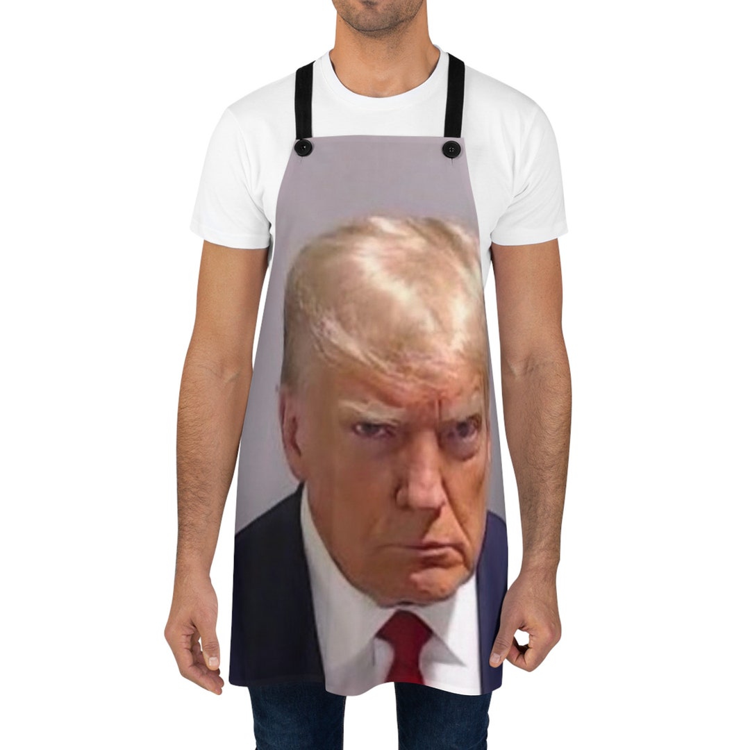 Donald Trump Mugshot Apron AOP - Etsy
